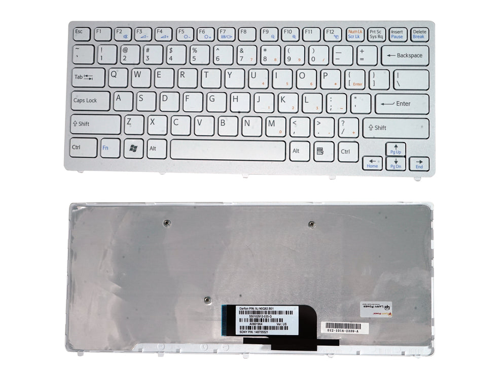 Laptop Keyboard compatible for SONY CW WHITE – Lappy Power