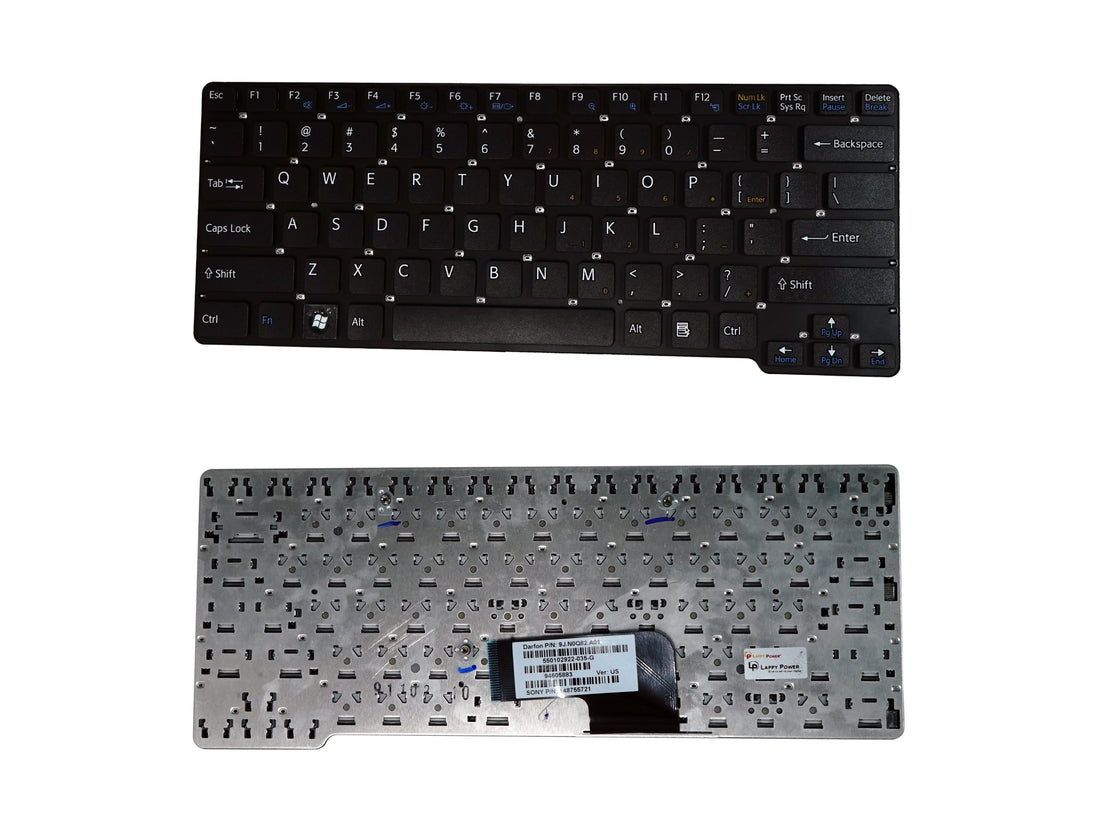 Laptop Keyboard compatible for SONY CW BLACK – Lappy Power