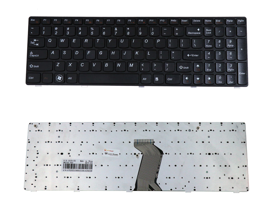 Buy Laptop Keyboard compatible for LENOVO G570 Z560 – Lappy Power