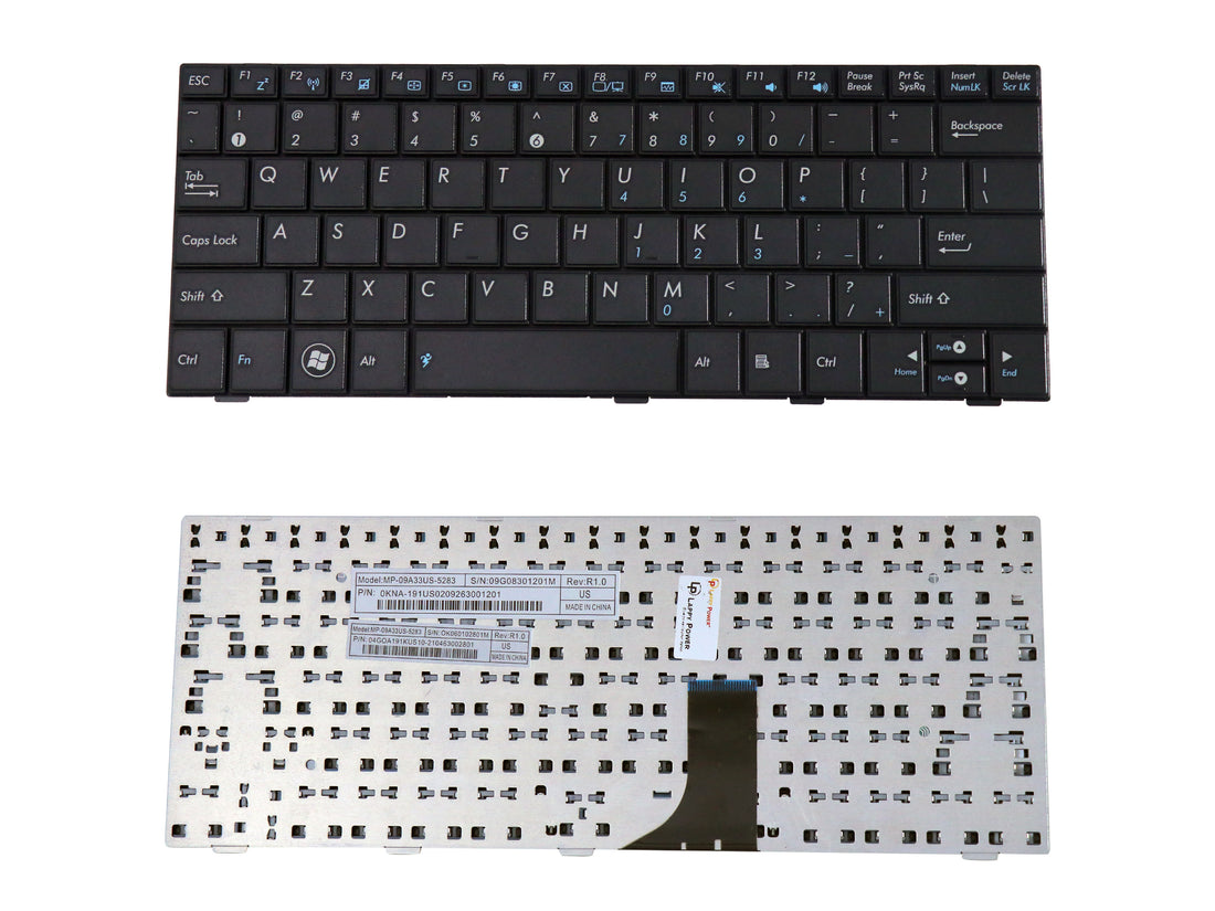 Buy Laptop Keyboard compatible for ASUS 1005 HA / 1008 – Lappy Power
