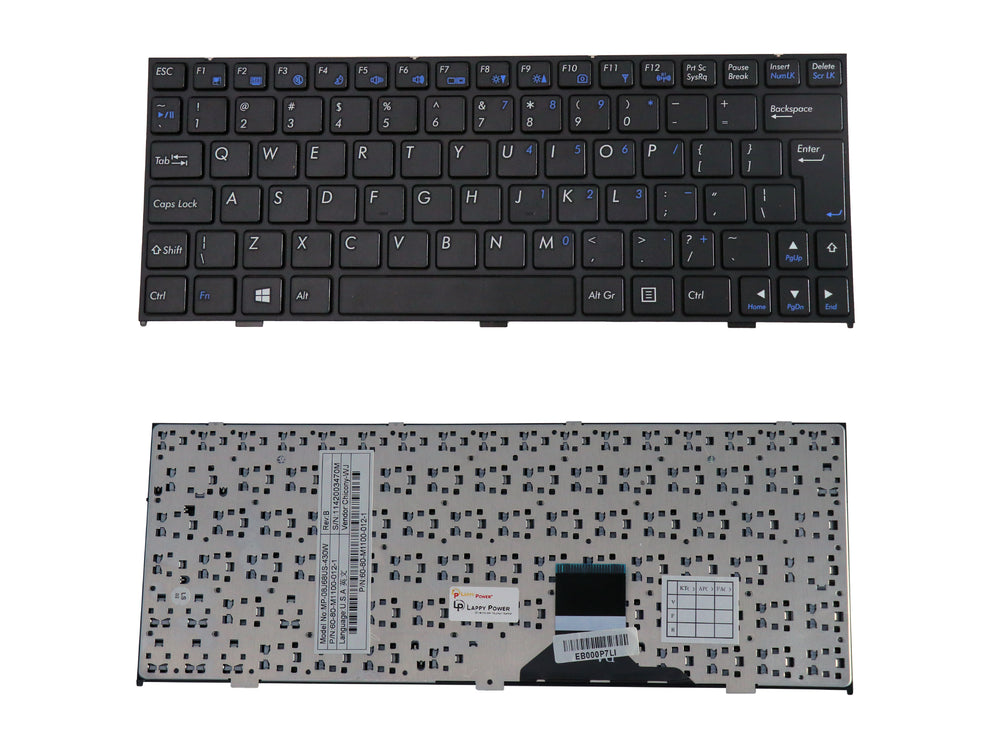 Buy Laptop Keyboard compatible for HCL MINI / CLEVO M 1110 KEYBOARD ...