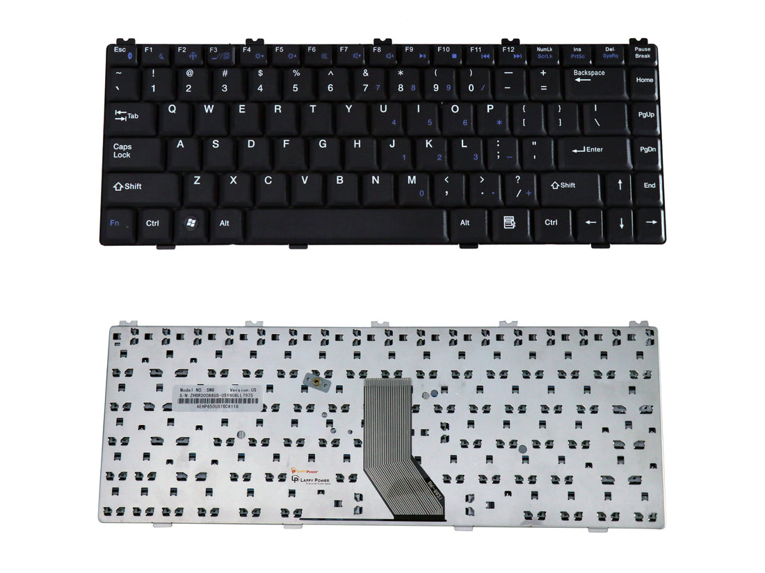 Buy Laptop Keyboard compatible for HCL SW8 / HCL P39 HASEE – Lappy Power